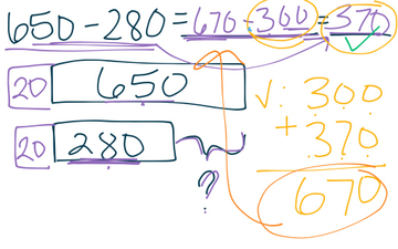 Subtracting 3-Digit Numbers Using The Associative Property | Educreations