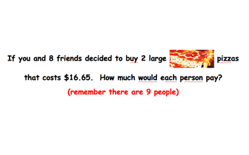 Real life examples of decimals | Educreations