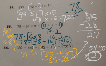 5th grade Reteach Lesson 2.7 Part 2 Order Of Operations | Educreations
