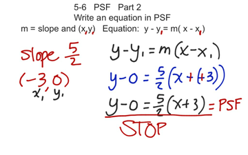 5-6 PSF PART 2: Write An Equation In PSF | Educreations