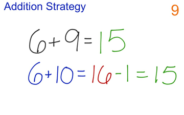 10-1 Addition strategy | Educreations