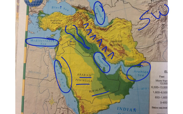 Southwest Asia Physical | Educreations