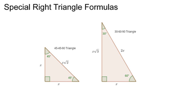 Special Right Triangles | Educreations