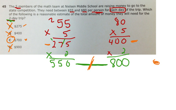 2013 7th Grade Math STAAR Released Test Question #45 | Educreations