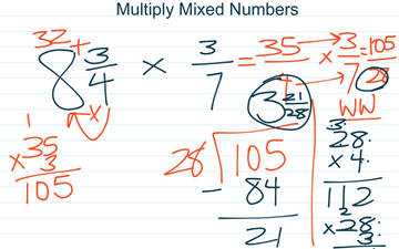 Multiplying Mixed Numbers | Educreations