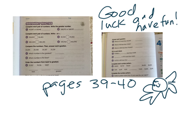 4th Grade MIF Part 2 Ch 1 Lesson 3 Comparing And Ordering Numbers ...