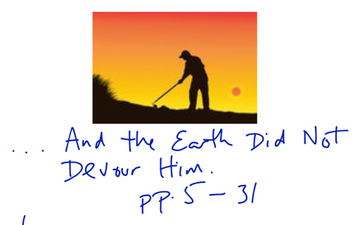 And The Earth Did Not Devour Him | Educreations