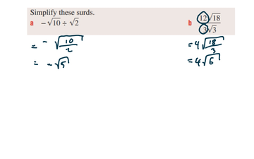Multiplying And Dividing Surds | Educreations