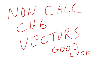 Ch 6 Non Calc Vectors | Educreations