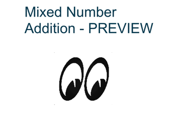 Mixed Number Addition - Preview | Educreations