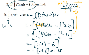 Definite Integration Exam Review: Rules Of Integration #2 | Educreations