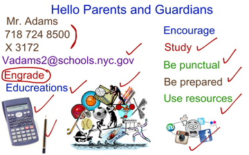 Hello Parents And Guardians. Chemistry 1 | Educreations