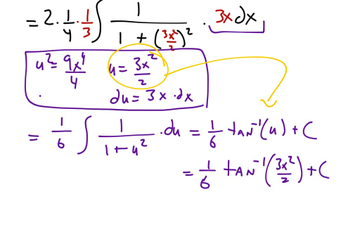 Inverse Function Exam Review Alternate #14 Inverse Tangent Integral ...