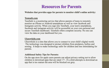 Social Media Sites Parent Presentation | Educreations
