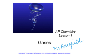 Intro To Gases, Pt 1, For AP Chem | Educreations