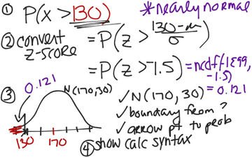 Checking Nearly Normal Condition And Finding Probabilities Using The ...