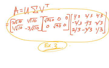 SVD Example: When rank A = m (Examples 1, 2, 3) | Educreations