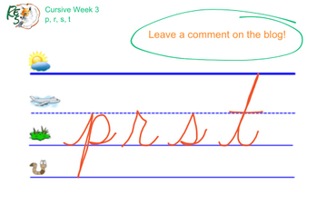 Cursive Week 3 | Educreations
