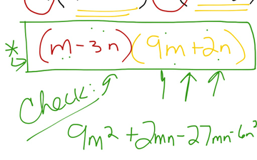 Trinomials -General Factoring -coefficient Of First Term - Examples ...