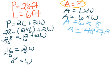 Using The Formulas For Area and Perimeter to Solve Problems | Educreations