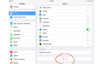 Backing up your iPad | Educreations