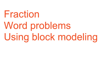 Fraction Word Problems | Educreations