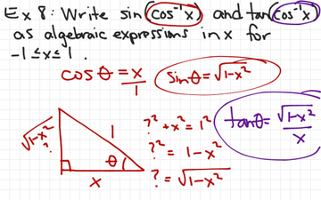 6.4 Inverse Trigonometric Functions And Right Triangles | Educreations