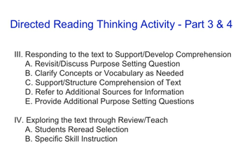 DRTA Part 3 & 4 Tutorial | Educreations
