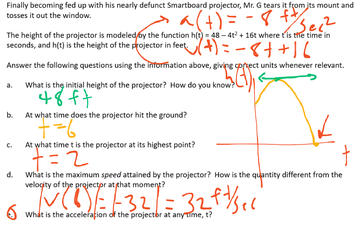 Derivative Study Guide 3 | Educreations