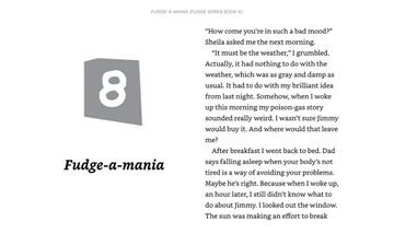 Fudge-a-Mania Read Aloud Part Two | Educreations