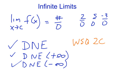 Infinite Limits | Educreations