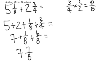 Adding Mixed Numbers | Educreations
