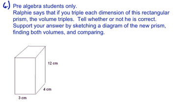 Volume Problems | Educreations