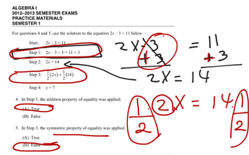 Determining the Properties used when Solving an Equation | Educreations