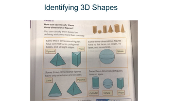 Identifying 3D Shapes | Educreations