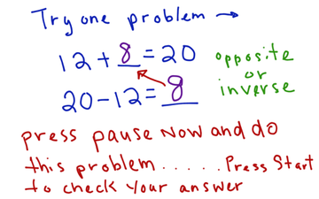 Inverse Problems For Addition | Educreations