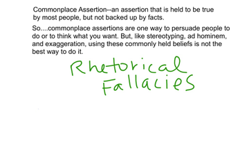 Commonplace Assertions | Educreations