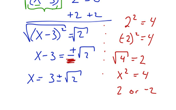 Solving Quadratics By Taking Square Roots Video 1 | Educreations