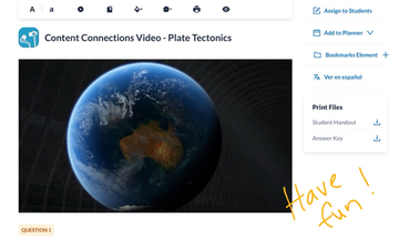 4th Grade Plate Tectonics Stemscopes Pages | Educreations