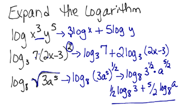 3-3 Properties of Logarithms | Educreations