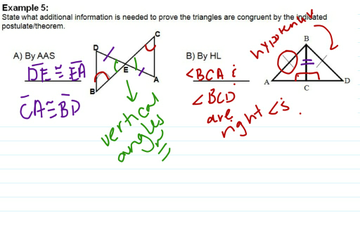 Pre AP Geometry Notes Parts Of Congruent Triangles Part II | Educreations