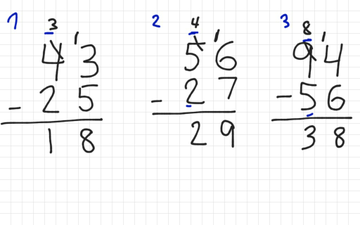 Subtraktion - Uppställning 2 | Educreations
