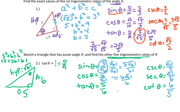 Trig Ratios (SOHCAHTOA) And 2 Class Examples Explained | Educreations