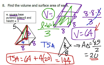 Honors Geo Ch 11 Worksheet F #8e | Educreations