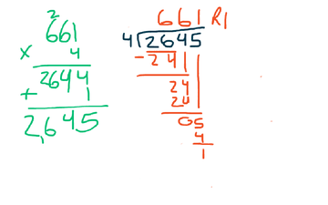 Checking Long Division | Educreations