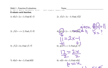 Math 1 - Function Evaluations | Educreations