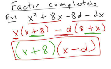 Factor Completely 2 | Educreations