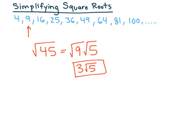 Simplifying Square Roots | Educreations