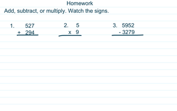 L4-8 Sums, Differences, and Products | Educreations