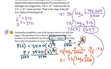 Alg 2: 15.1 Notes Logarithms | Educreations